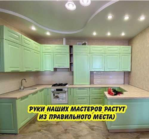 Прямая кухня на заказ под ключ