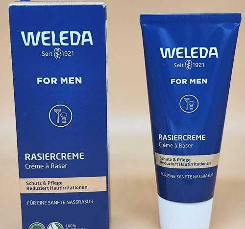 Крем для бритья weleda