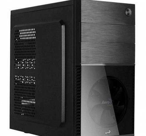 Корпус mATX Aerocool CS-105, Mini-Tower, без бп, черный