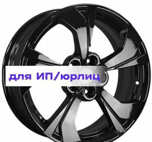 Khomen Wheels 7x17/5x114,3 ET45 D67,1 KHW1724 (FAW Besturn X80) Black