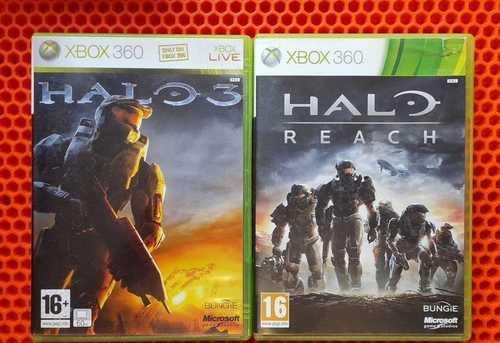 Halo3 и Halo Reach для Xbox 360