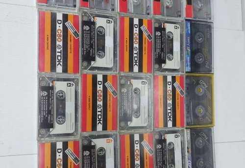 Аудиокассеты TDK D-C60, A-60,90, D-60,90
