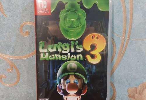 Картридж Luigi's Mansion 3