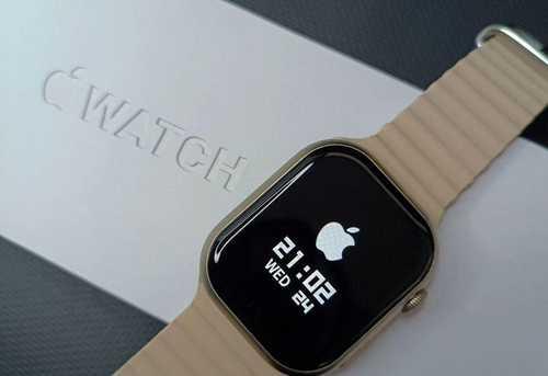 Apple watch 9 Новые + Гарантия (Бежевые)