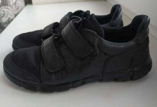 Кроссовки кожаные ecco