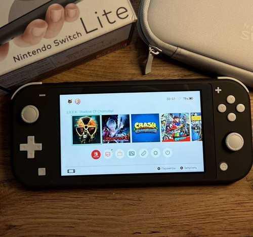 Nintendo switch lite прошитая