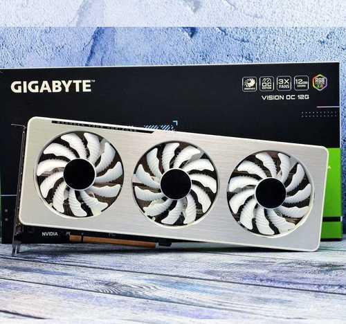 Видеокарта gigabyte GeForce RTX 3060 12GB vision