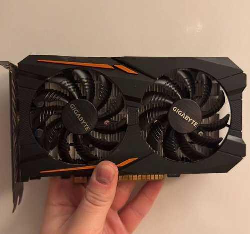 Видеокарта GeForce GTX 1050ti 4gb Gigabyte