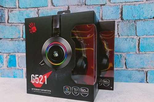 Игровые наушники A4 Tech Bloody G521 с подсветкой