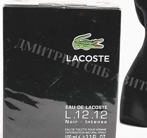 Lacoste L.12.12 Noir Лакост нуар 100 мл