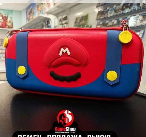 Чехол для Nintendo Switch oled Super Mario Mustach