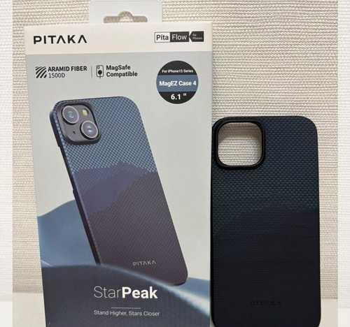 Чехол Pitaka StarPeak для iPhone 15 (6.1")