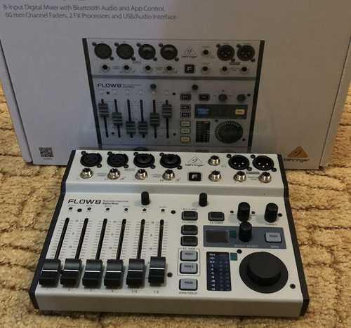 Цыфровой Микшерный пульт Behringer flow 8 Новый