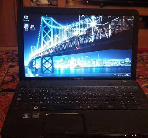 Ноутбук toshiba satellite c850-C6K