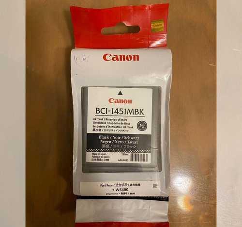 Струйный картридж canon BCI-1451MBK