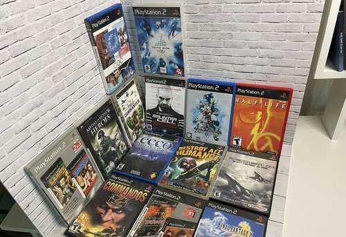 17 игр Комплект Игр PS2 (Прош или Чип)