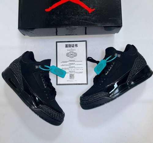 Nike Air Jordan 3 Retro "Black Cat" оригинал