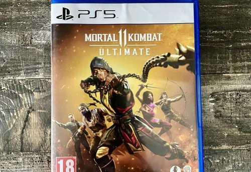 Mortal kombat 11 ultimate ps5 диск