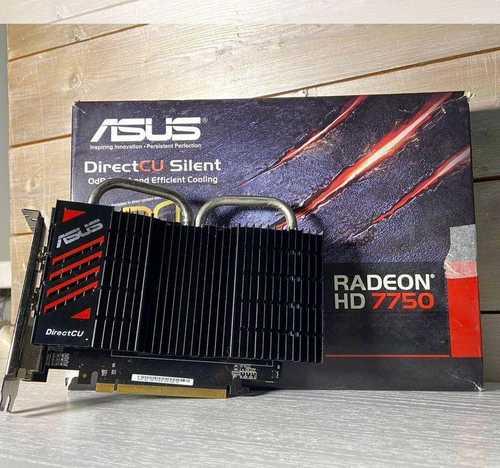 Видеокарта asus hd 7750