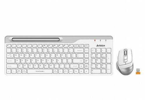 Клавиатура + мышь A4Tech Fstyler FB2535C клав:белы