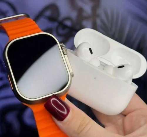 Apple Watch 9   Airpods Pro 2 (Комплект)