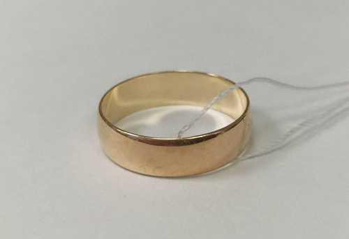 Золотое обручальное кольцо 20,5 размер