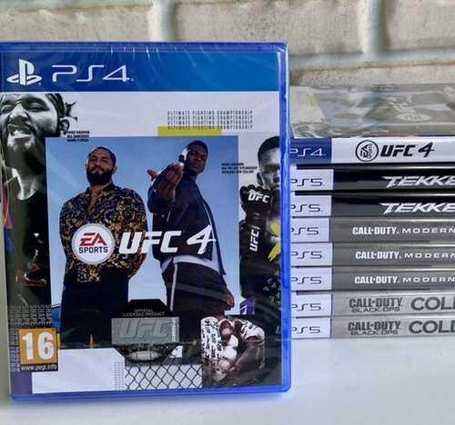 UFC 4 PS4 Новый Диск