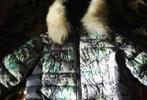 Куртка зимняя женская р.XL + куртка в подарок