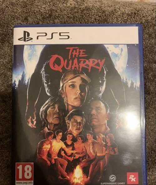 The quarry ps5. The Quarry ps4 диск.