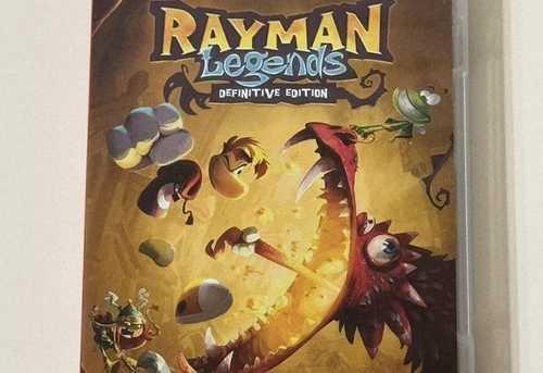Игра Rayman Legends на Nintendo Switch, картридж