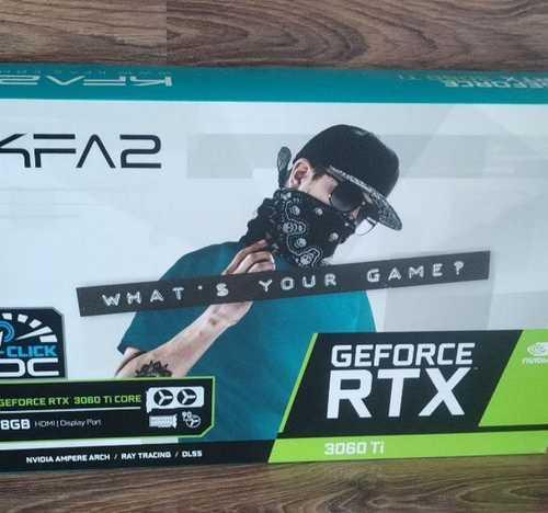 Видеокарта rtx 3060 ti 8gb