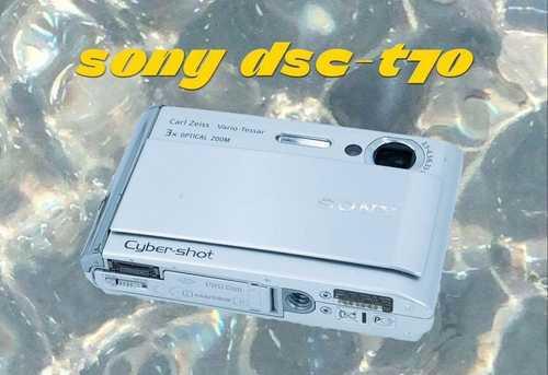 Sony Cyber Shot DSC-T70 + принтер