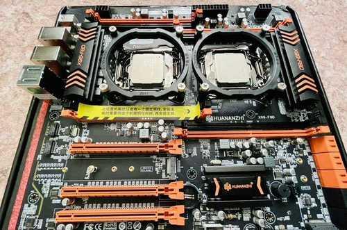 Двухпроцессорная Huananzhi x99-F8D + 2x2630v3