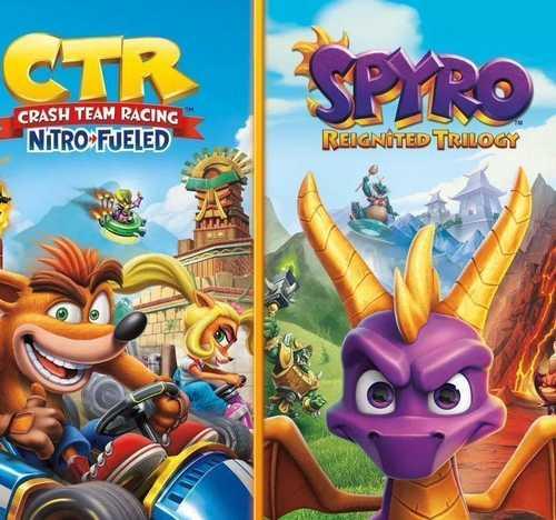 Team Racing Nitro-Fueled   Spyro Game Bundle