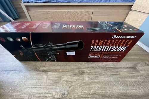 Телескоп celestron 70 EQ новый