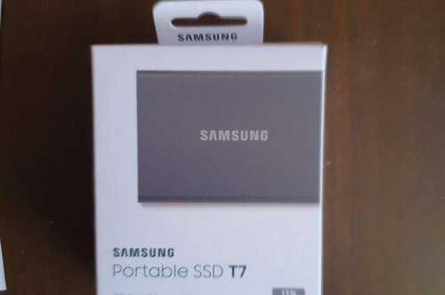 Samsung Portable SSD T7 1Tb новый