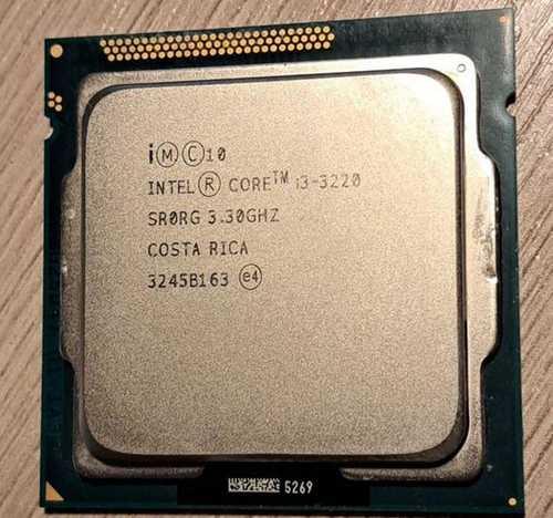 Процессор intel core i3 3220