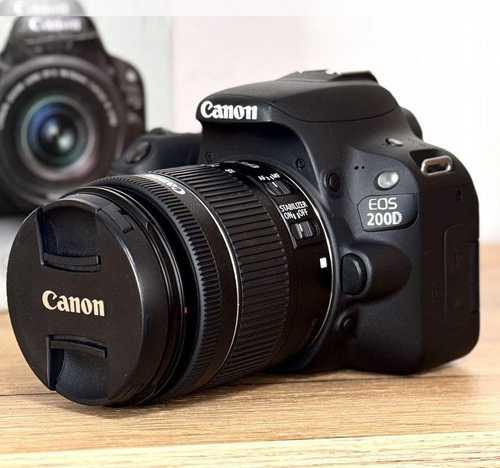 Canon 200D kit 18-55mm (2549 кадров)