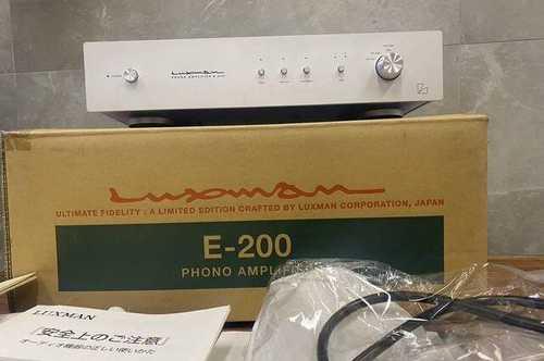 Фонокорректор Luxman E-200 - high end, 220 вольт