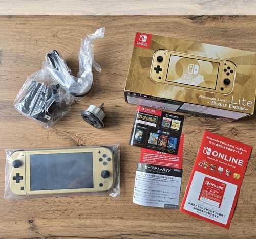 Новая прошитая Nintendo Switch Lite Hyrule Edition