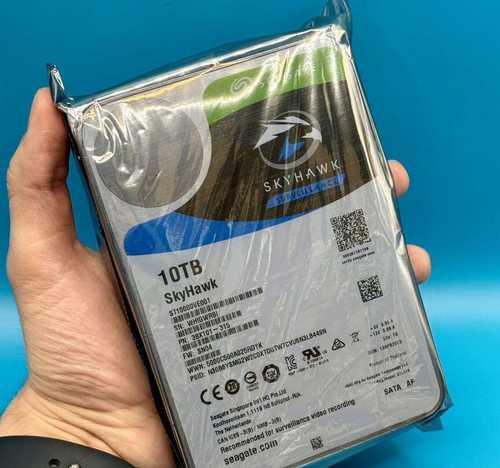 Жесткий диск Seagate Skyhawk 10 Tb ST10000VE001