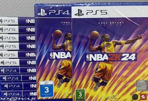 Диски PS5 и PS4 NBA 2K24 (новые ) nba2k24