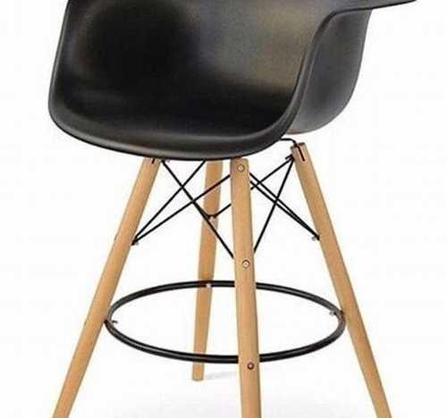 Стул барный Eames DAW черный