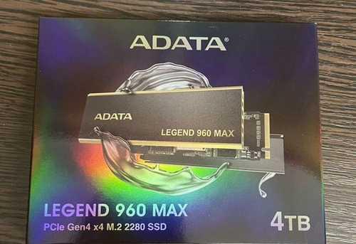 Ssd adata legend 960 max 4tb