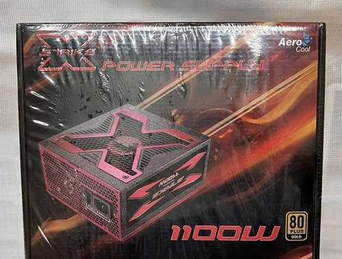 Блок питания Aerocool Strike-X 1100W Gold