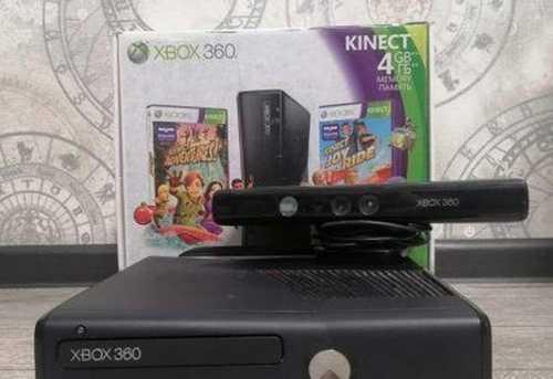 Xbox 360 s kinect 4гб
