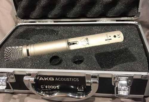 Студийный микрофон с AKG C1000S
