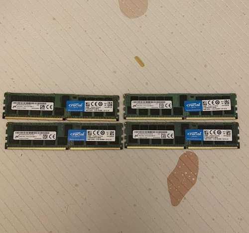 Ddr4 16gb/64gb 2133 reg ecc серверная