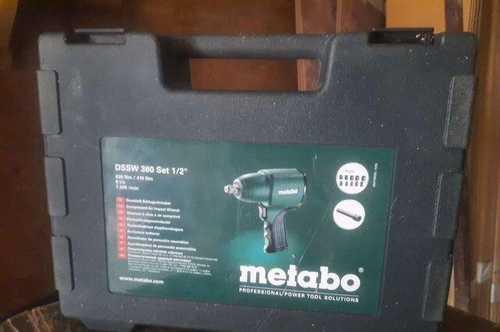 Гайковерт пневматический metabo