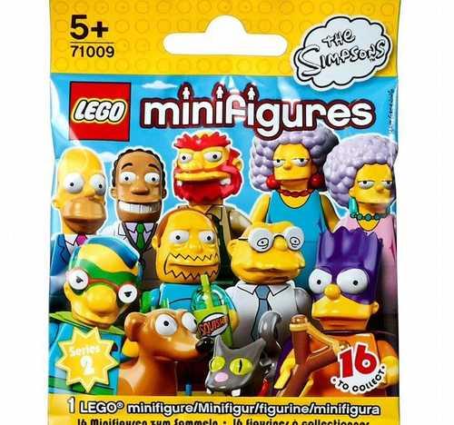 Lego simpsons minifigures запечатанные